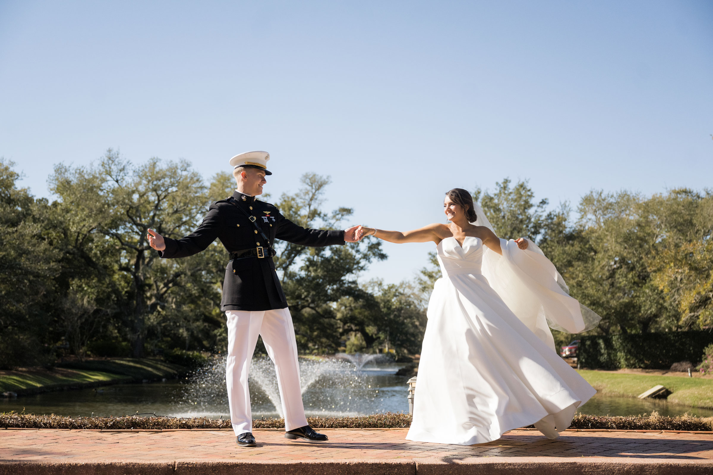 Aislinn Kate WeddingsKendall + Grant | Blue and White Brunch Wedding